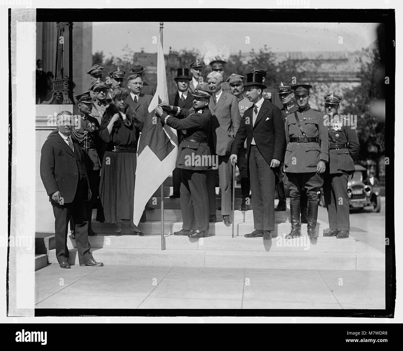 A photograph of General Josef Haller taken on October 9, 1923 ...