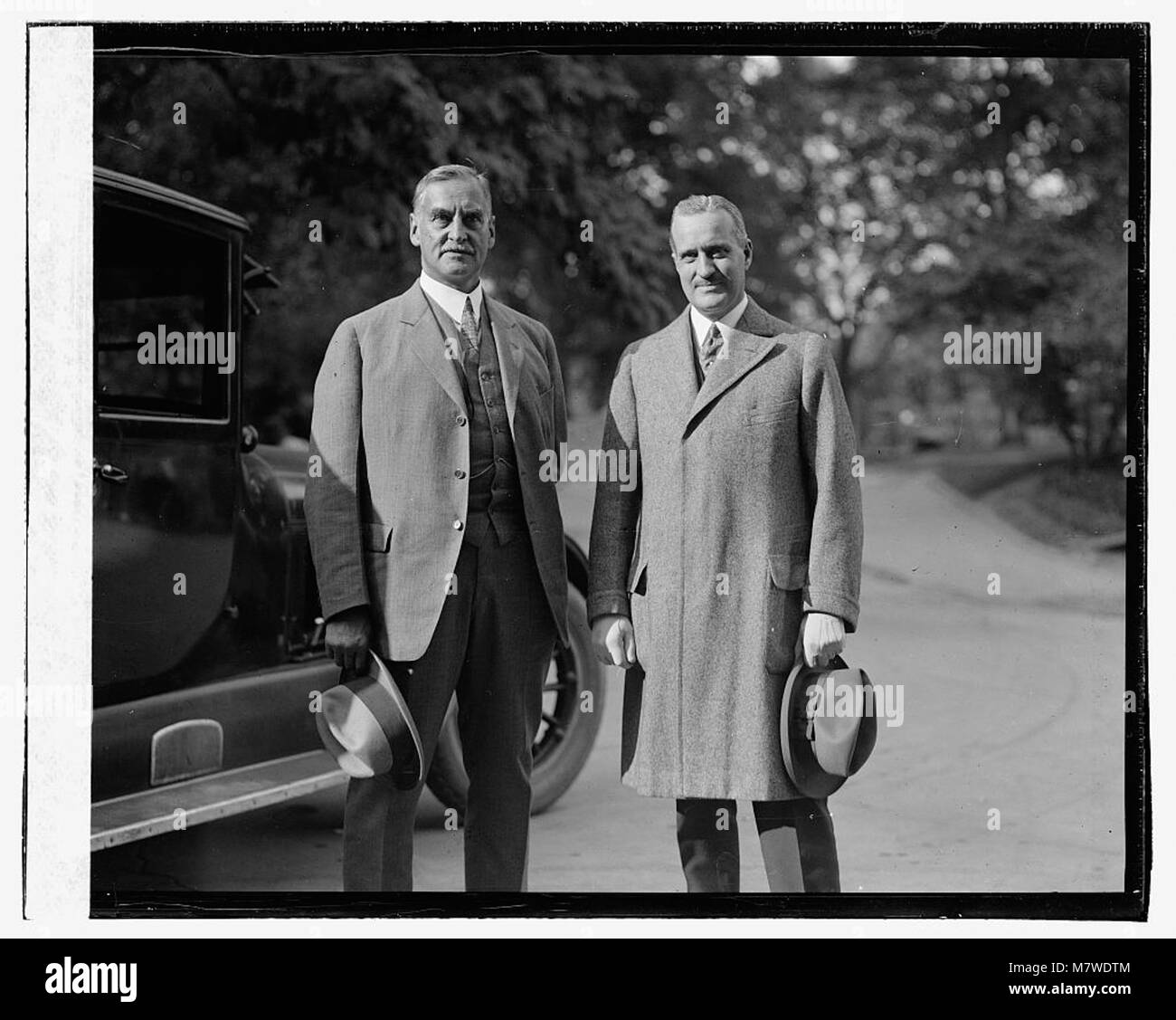 A formal photograph of Geo. Wharton Pepper and Howard Heinz, taken on ...