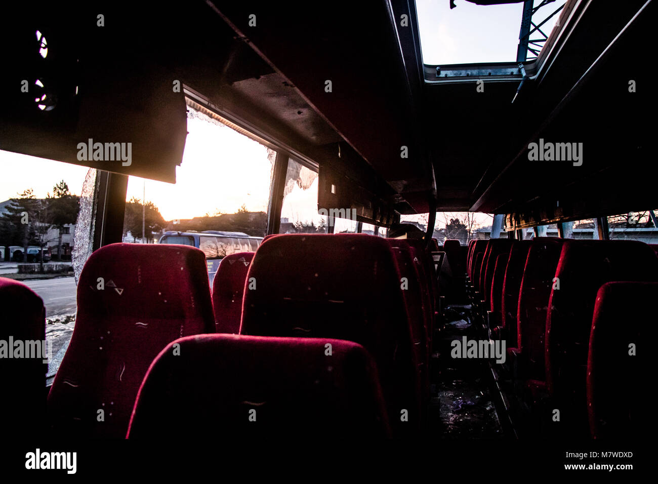 Retro bus interior hi-res stock photography and images - Alamy