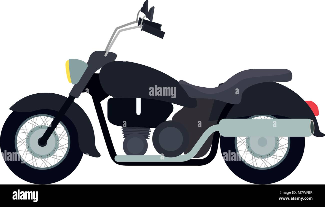 retro motorcycle classic icon Stock Vector Image & Art - Alamy