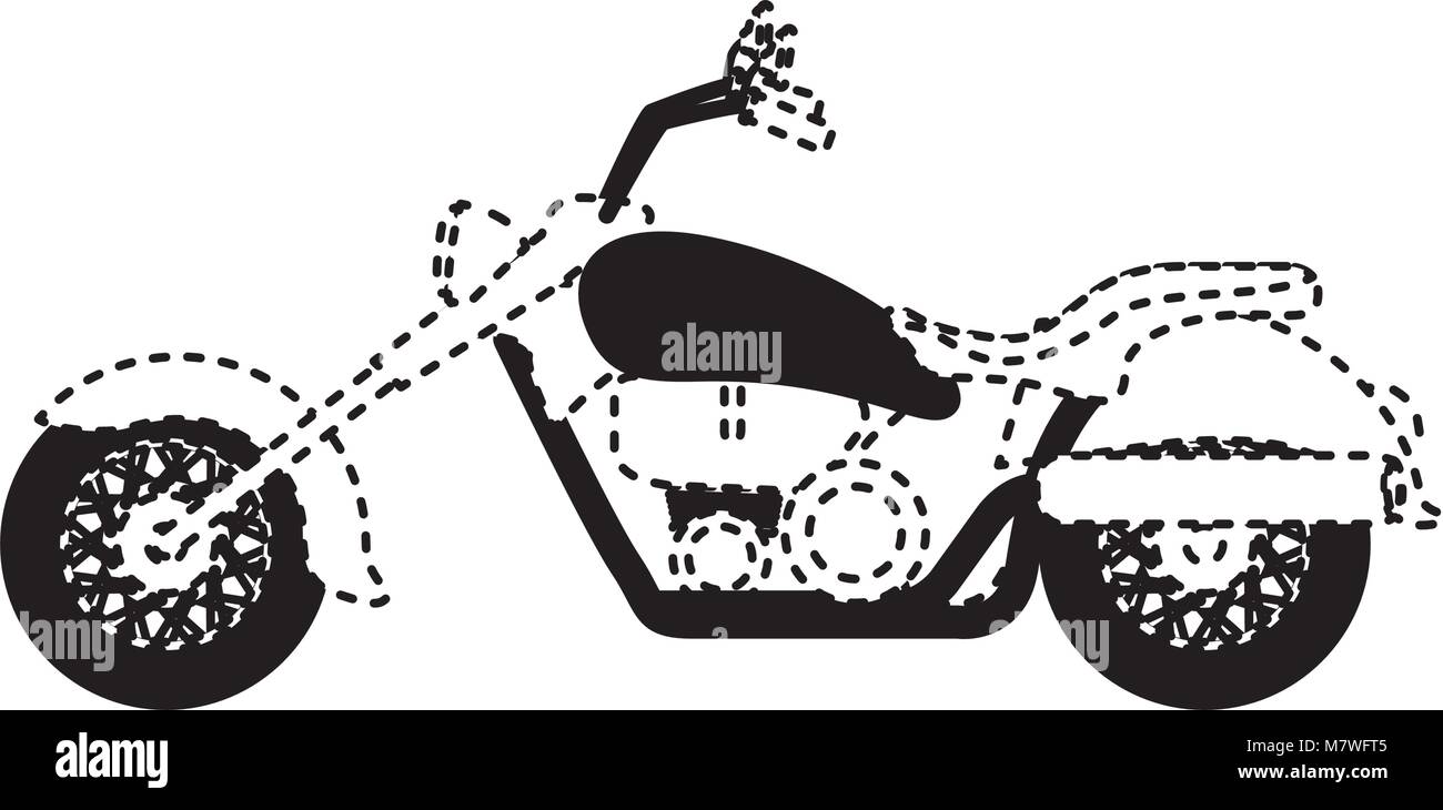 retro motorcycle classic icon Stock Vector Image & Art - Alamy