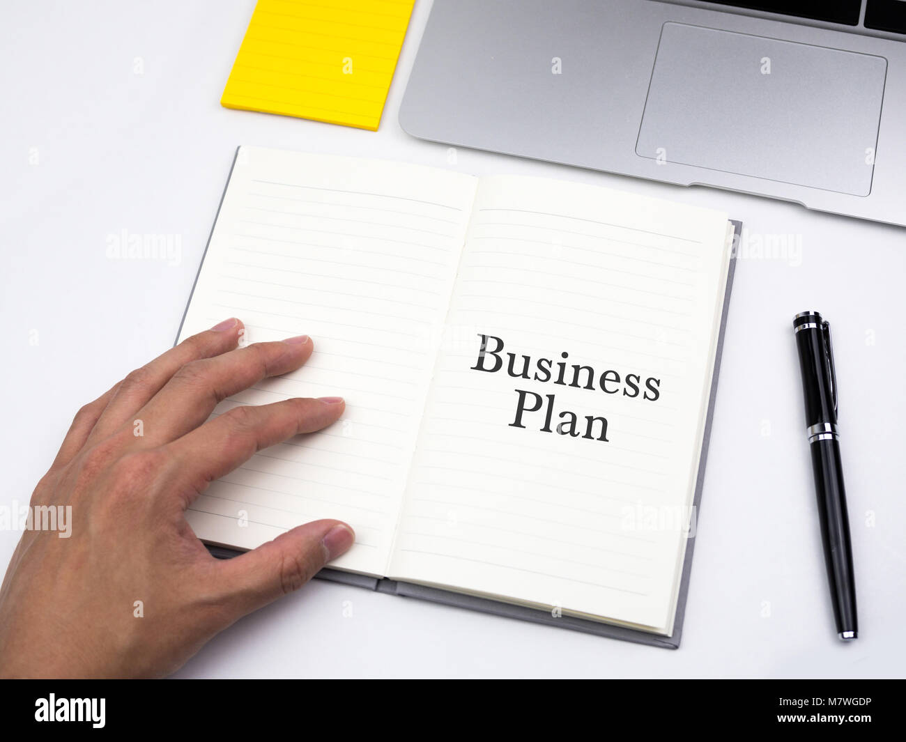Business plan written hi-res stock photography and images - Alamy