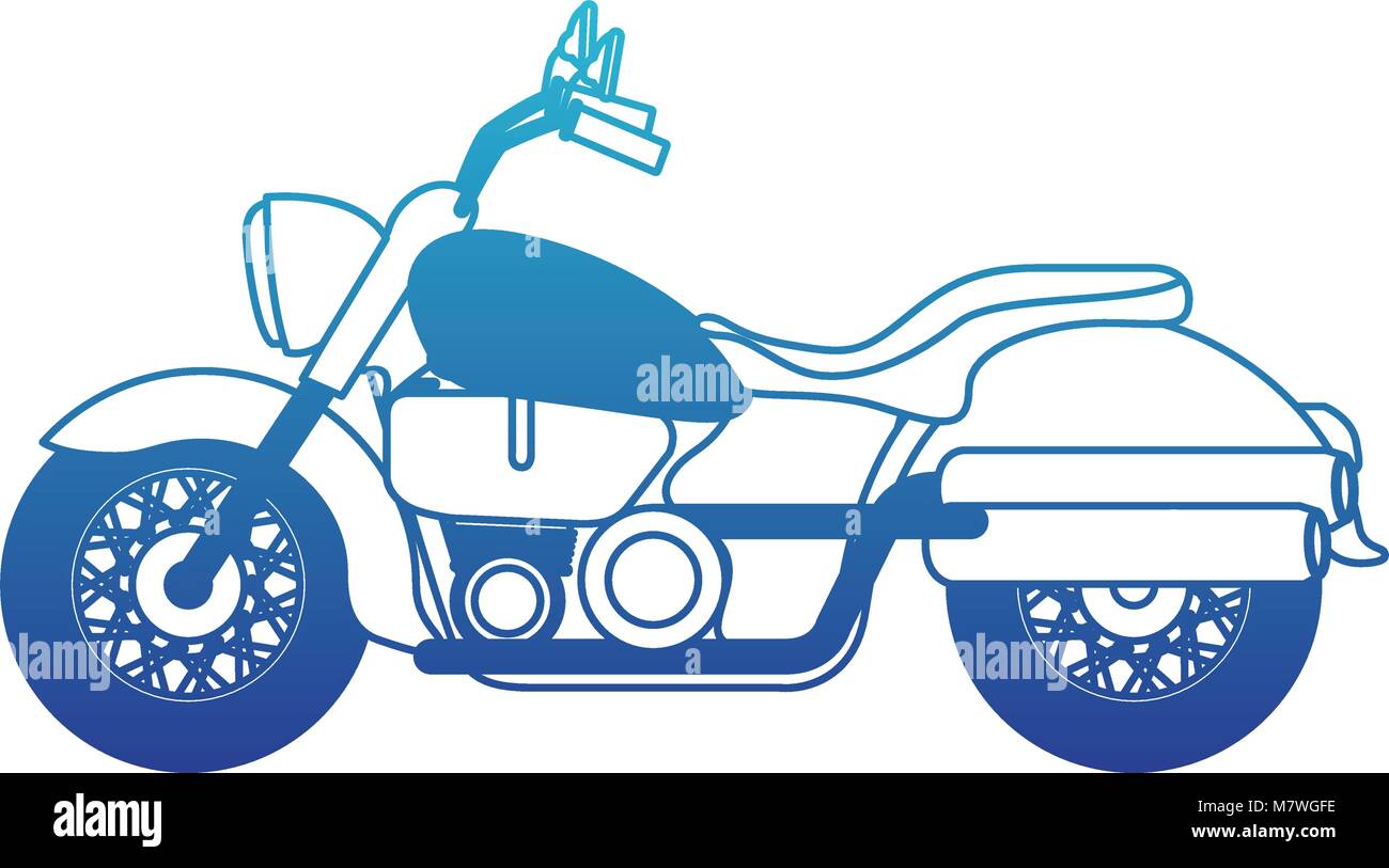 retro motorcycle classic icon Stock Vector Image & Art - Alamy