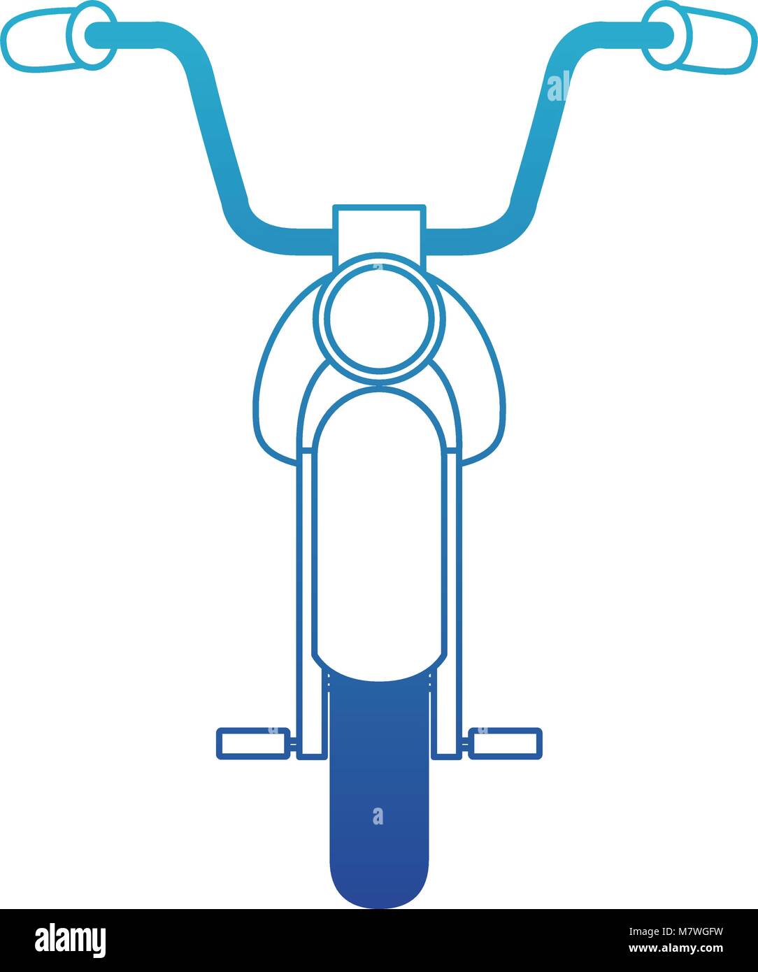 retro motorcycle classic front Stock Vector Image & Art - Alamy