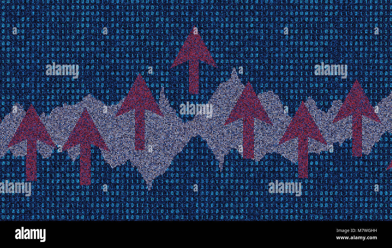 Arrow binary code hi-res stock photography and images - Alamy