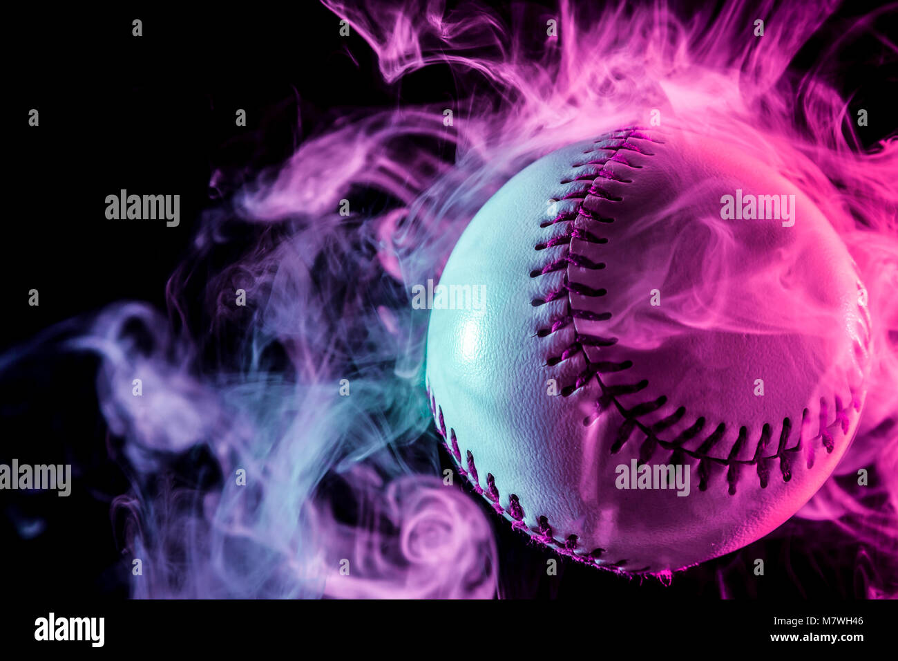Flaming baseball ball hi-res stock photography and images - Alamy