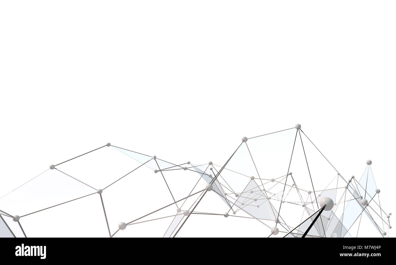 White abstract technology background Stock Photo - Alamy