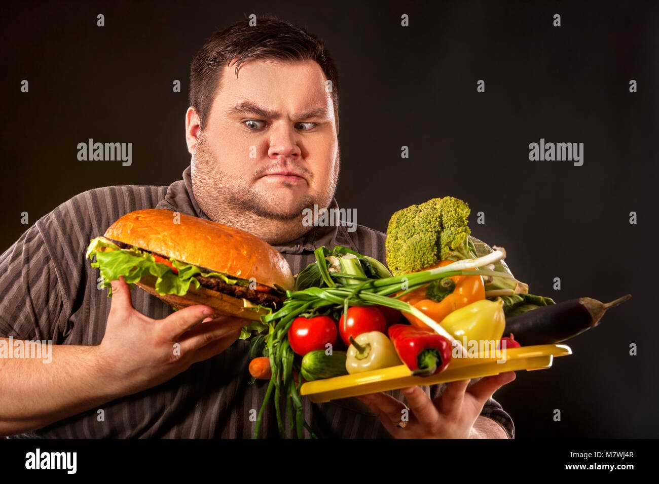 Healthy Person Vs Unhealthy Person