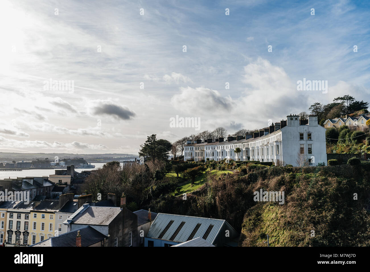 Irish row houses hi-res stock photography and images - Alamy