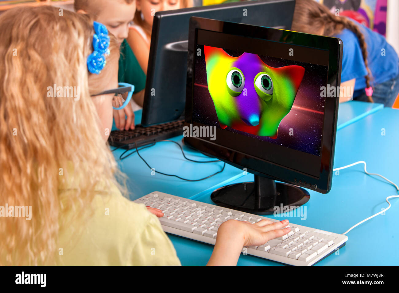 Video games school classroom hi-res stock photography and images - Alamy