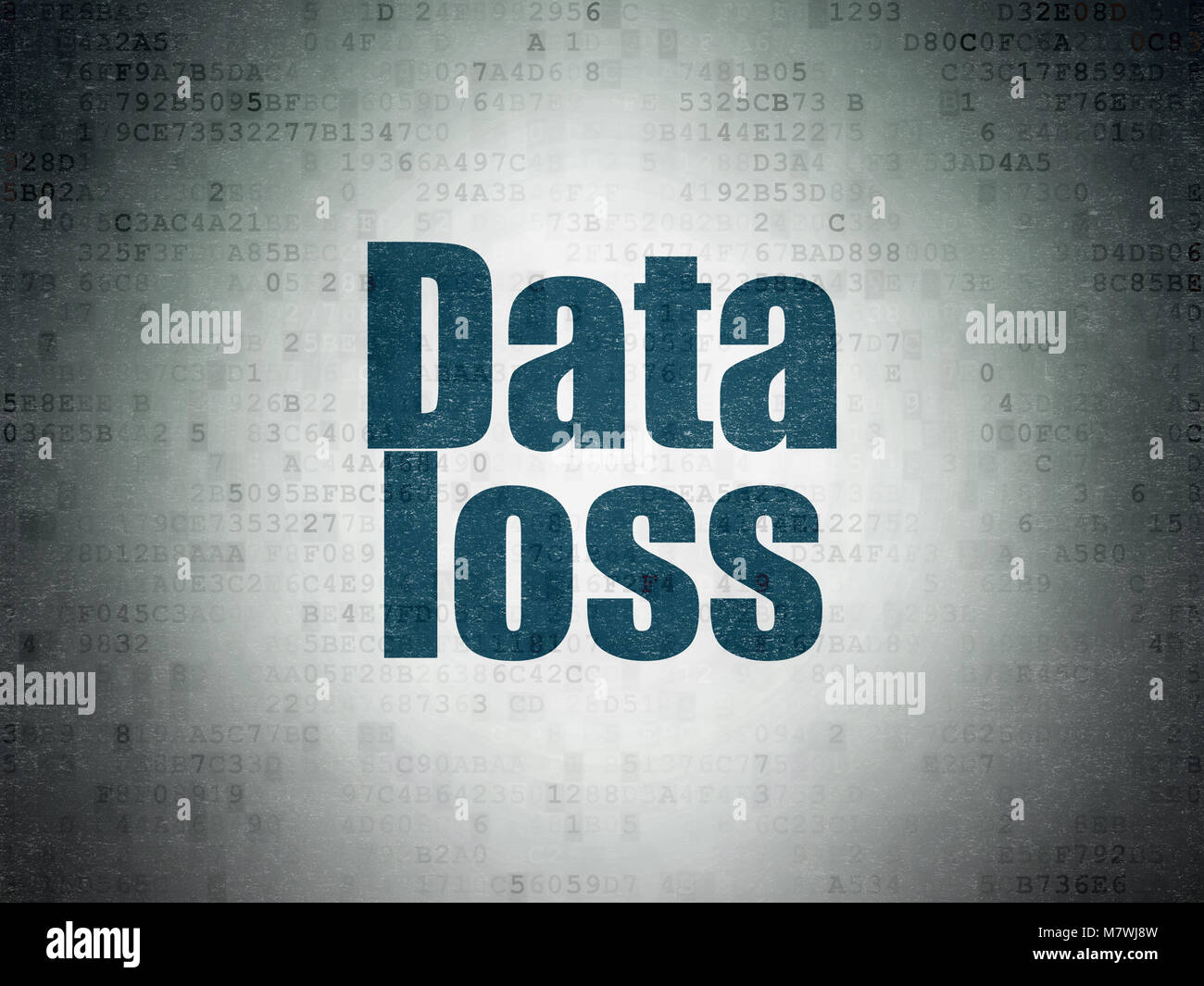 Data concept: Data Loss on Digital Data Paper background Stock Photo ...