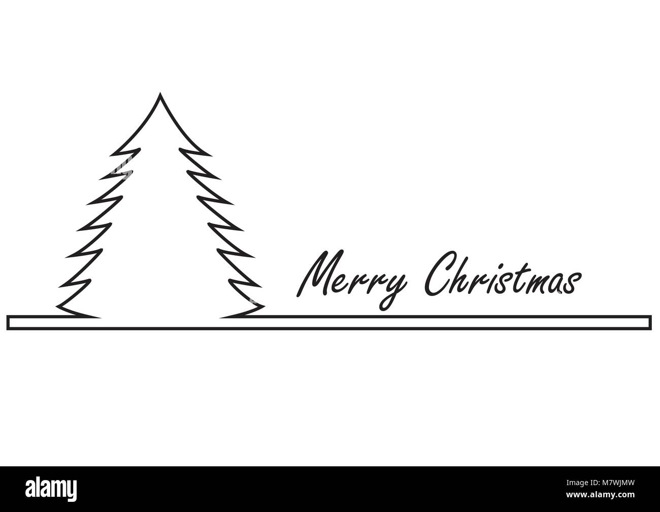 Mock up merry christmas Black and White Stock Photos & Images - Alamy