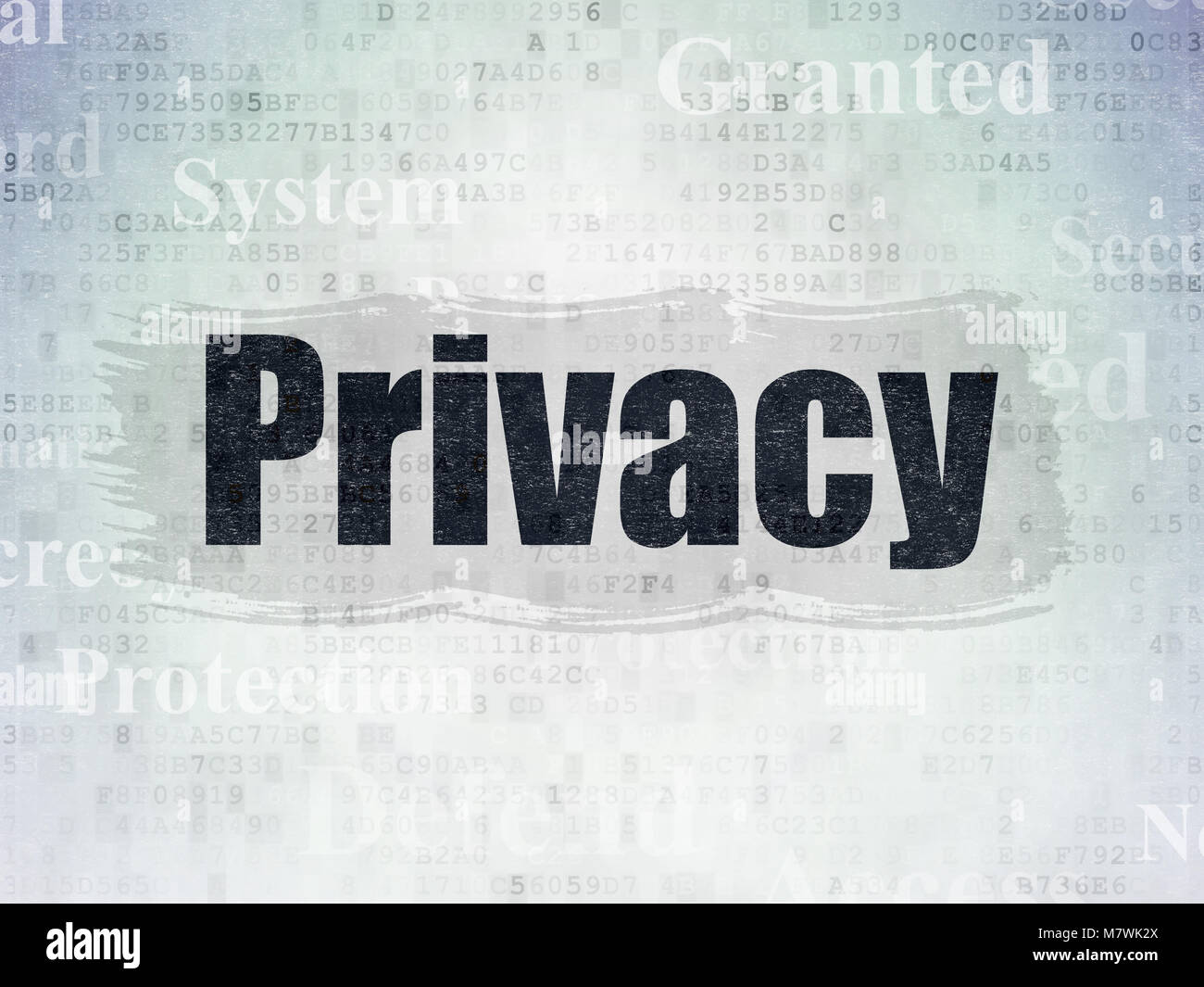 Privacy concept: Privacy on Digital Data Paper background Stock Photo ...
