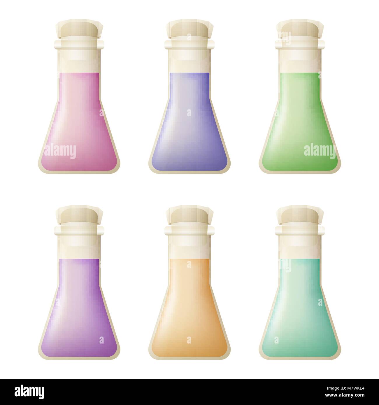 Yellow chemical reaction Cut Out Stock Images & Pictures - Alamy