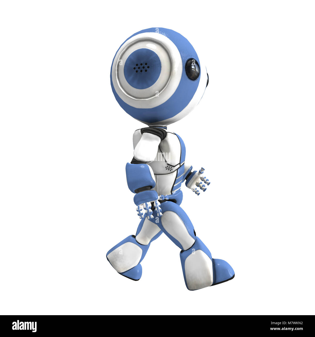 Humanoid robot view Cut Out Stock Images & Pictures - Alamy