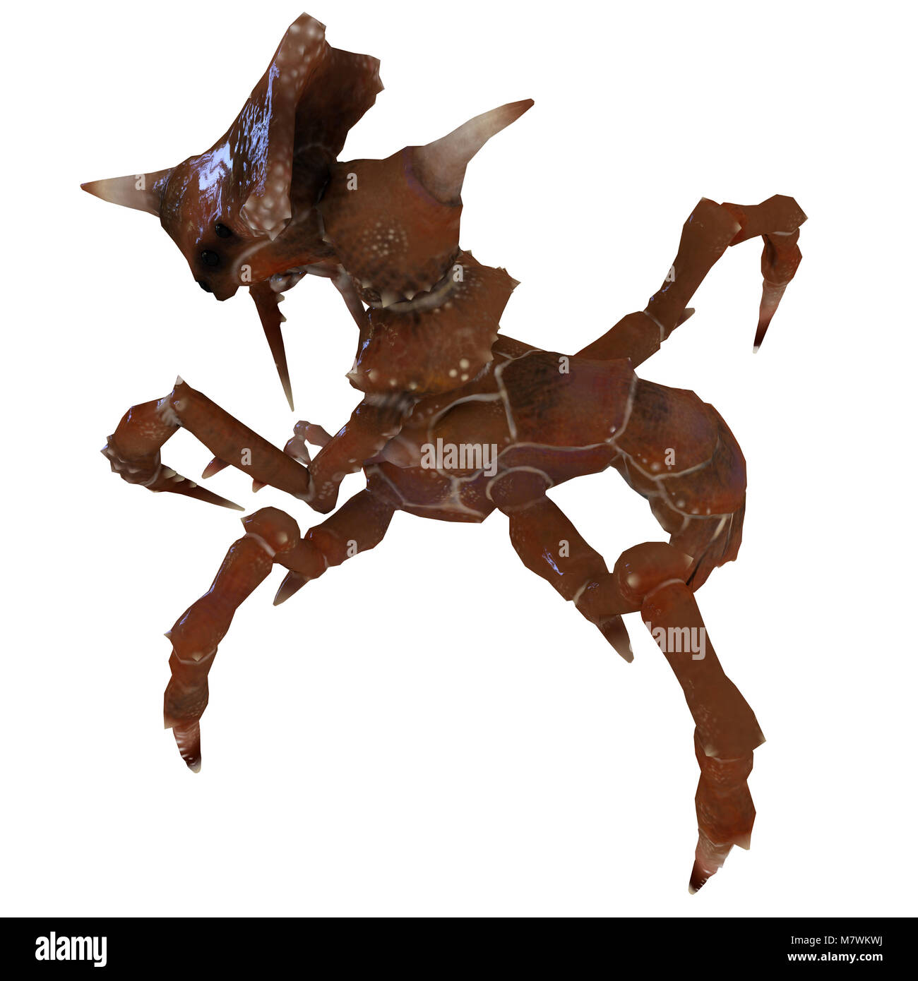 3d insect crab monster top view Stock Photo - Alamy
