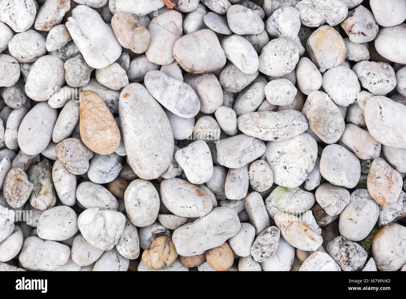 Stone pebbles texture or stone pebbles background for interior exterior ...