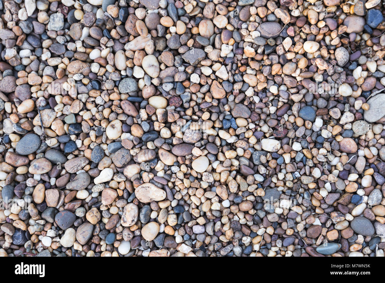 Stone pebbles texture or stone pebbles background for interior exterior ...
