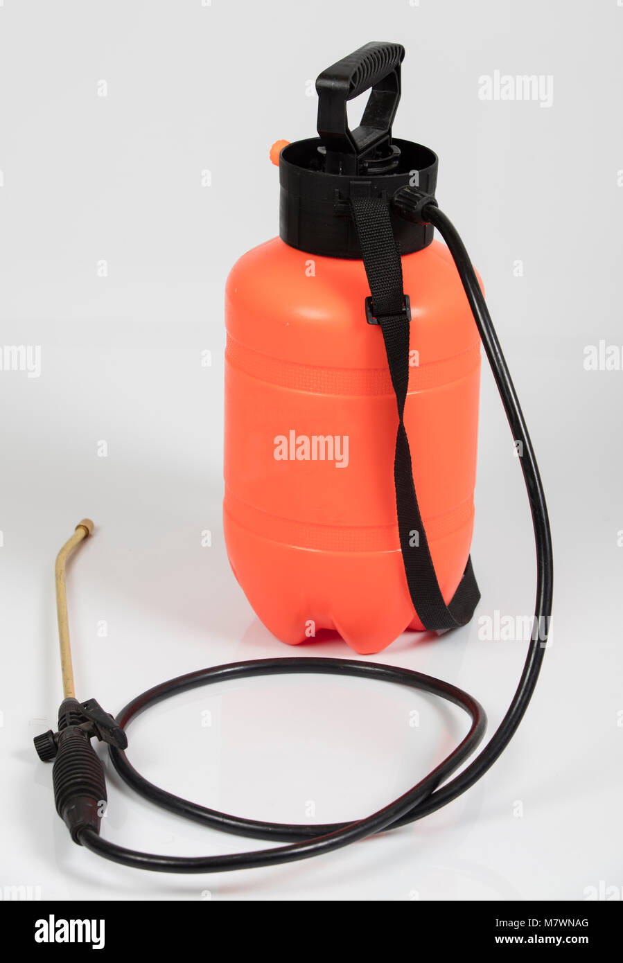 insecticide sprayers on isolated white background Stock Photo - Alamy