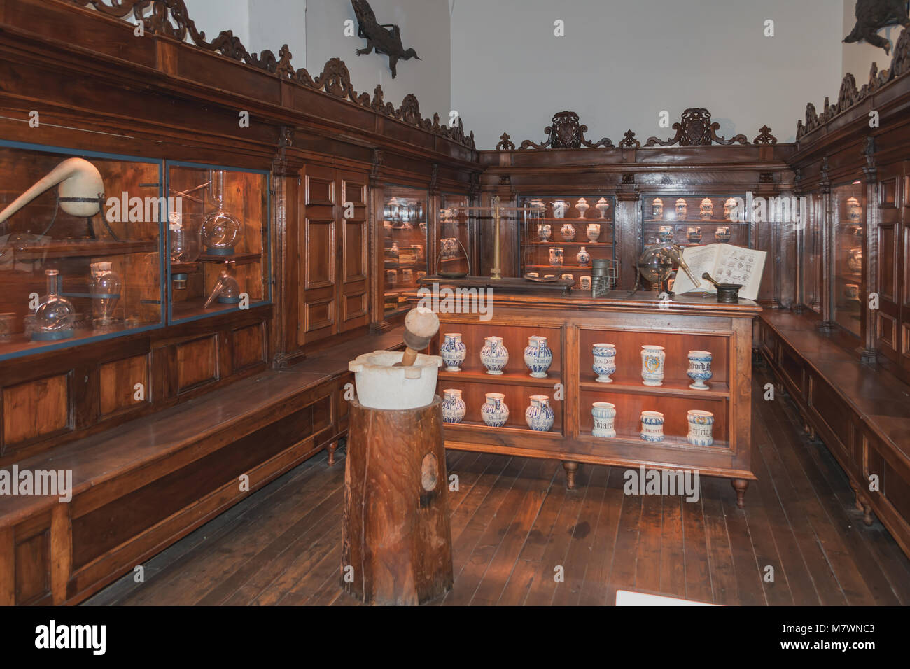 ancient pharmacy reconstruction Museum of Science and Technology of ...