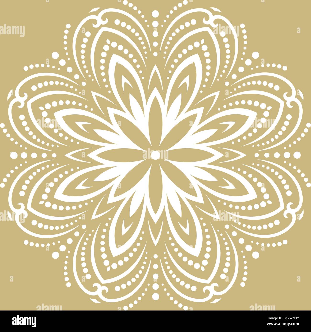 Floral Vector Abstract Pattern Stock Vector Image & Art - Alamy