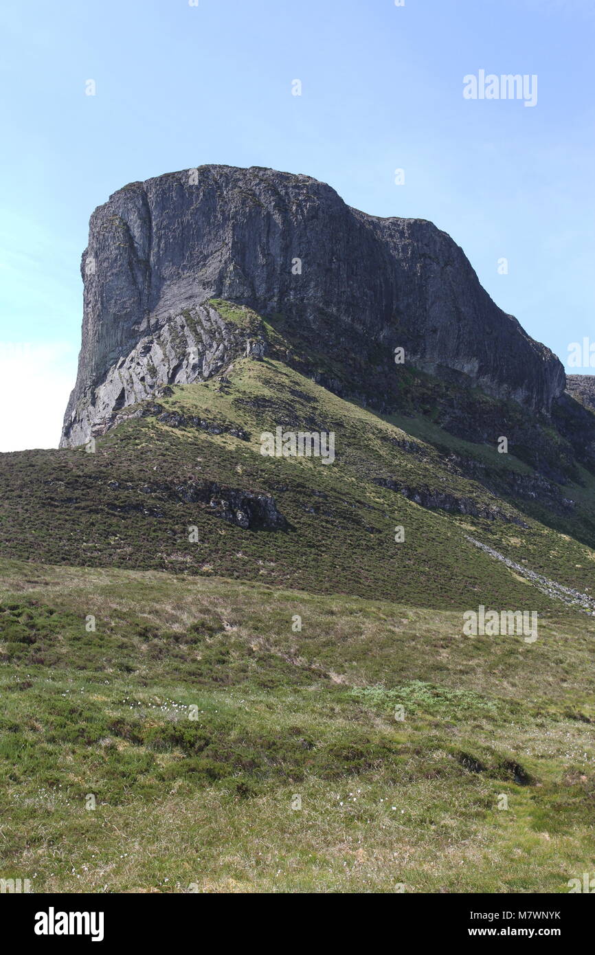Peak of An Sgurr Isle of Eigg Scotland May 2012 Stock Photo - Alamy