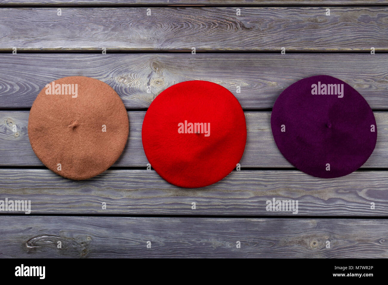 Red purple hats hi-res stock photography and images - Alamy