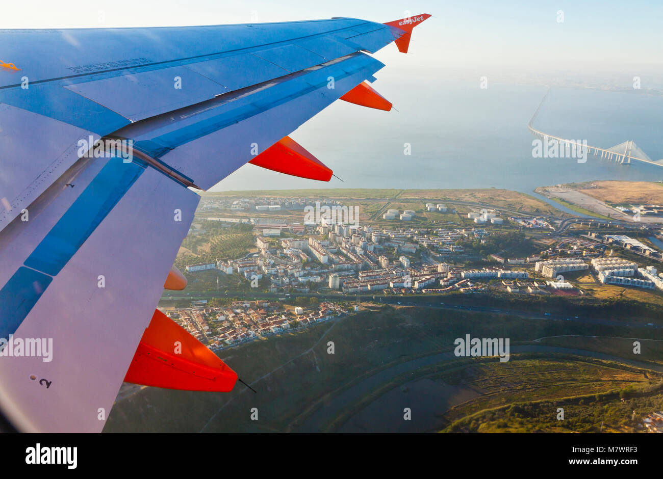LISBON, PORTUGAL - JUNE 14, 2013: Airbus A320 operated by EasyJet ...