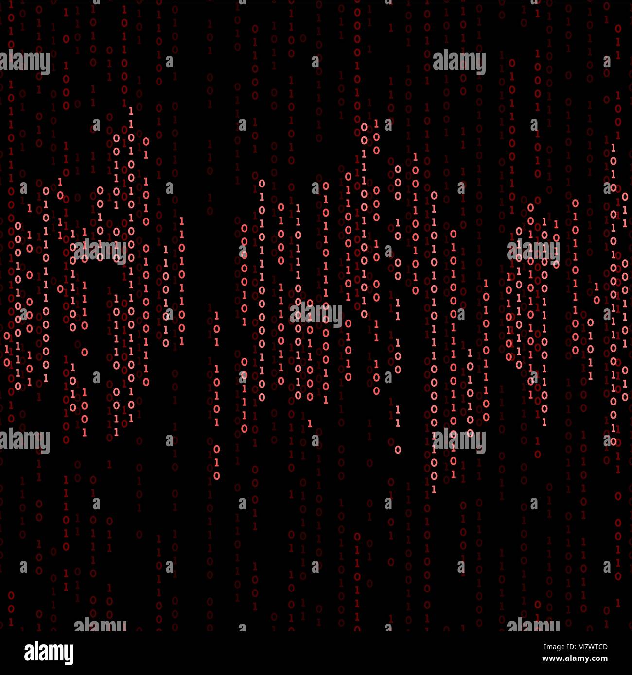 Background matrix in form Stock Vector Images - Alamy