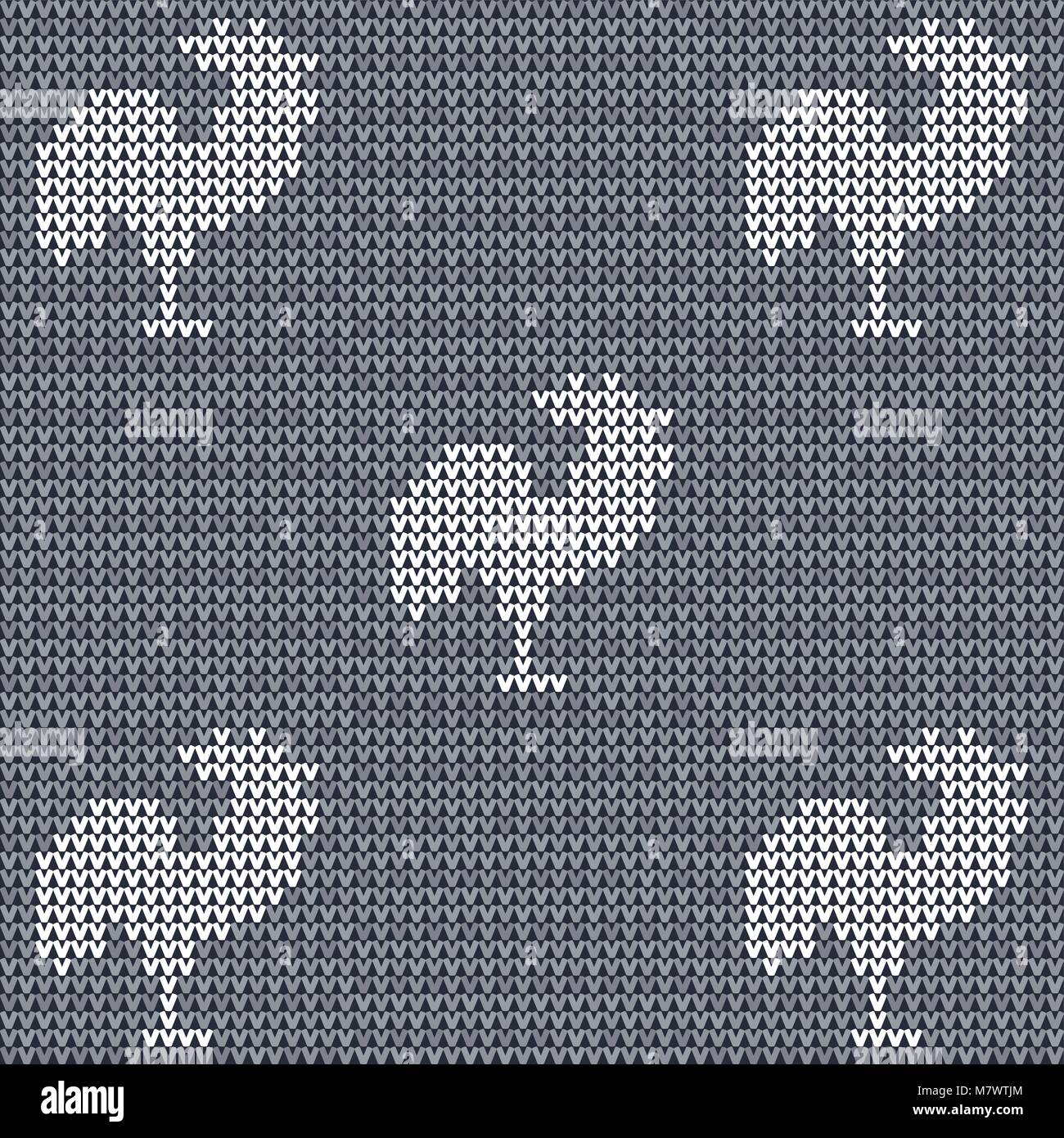 Pattern background roosters. Texture blue cloth. Wallpaperwith chicken ...