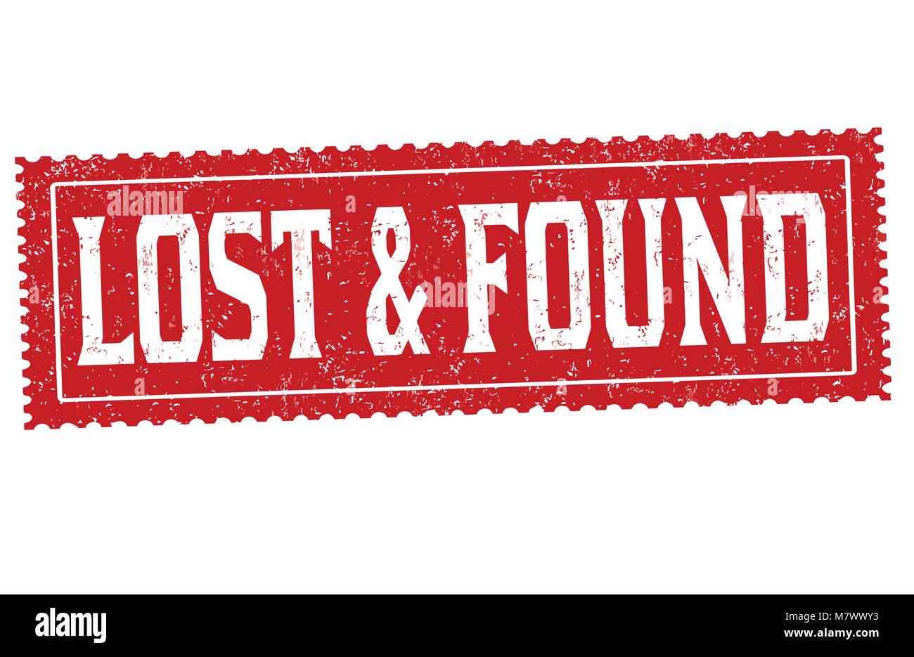 Lost property sign hi-res stock photography and images - Alamy