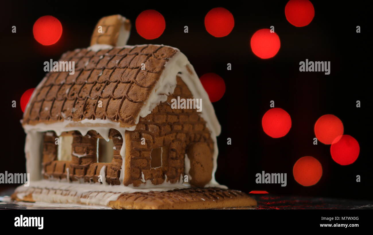 Gingerbread house white background hi-res stock photography and images ...