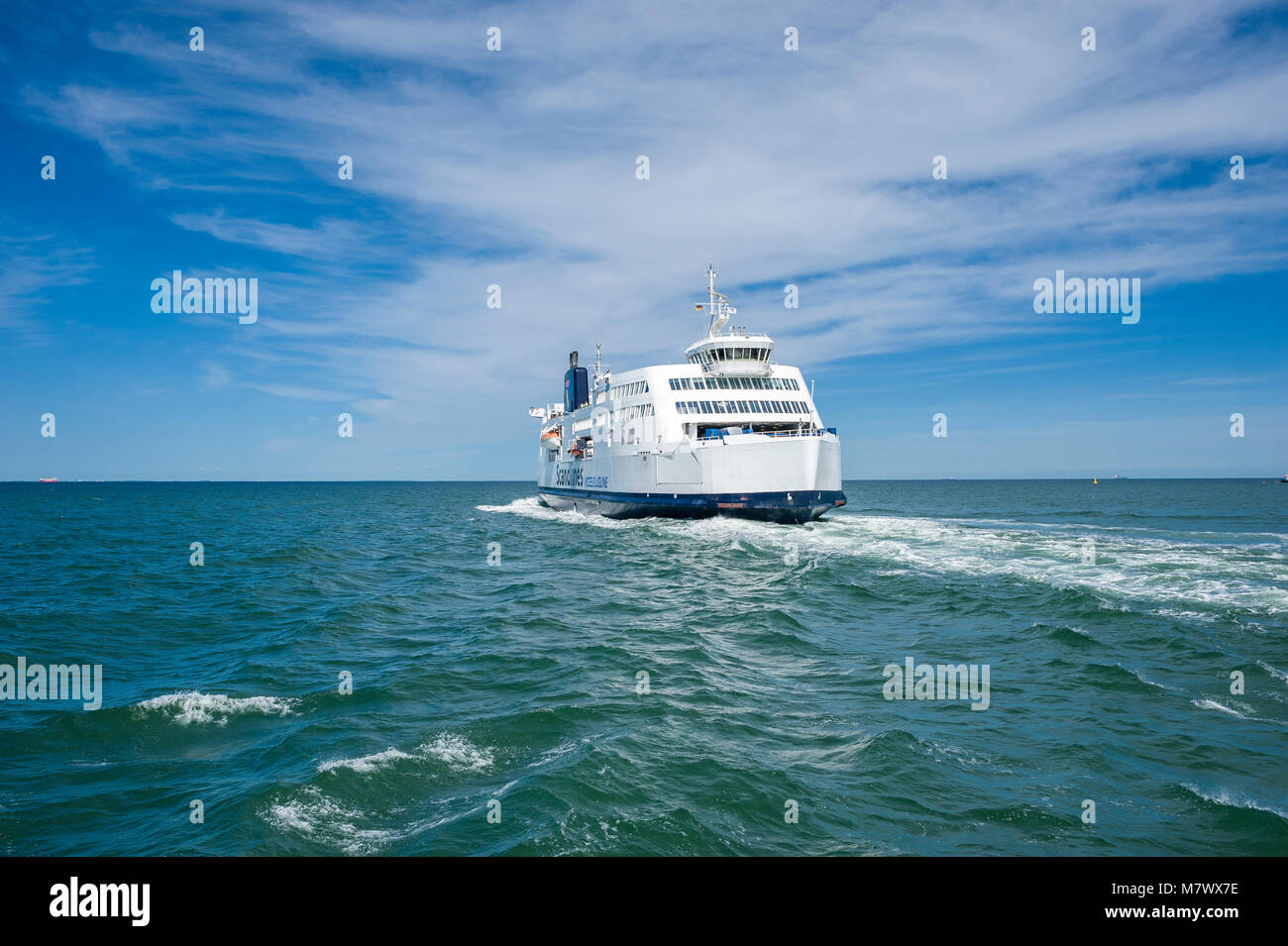 Scandlines ferry in Puttgarden, Fehmarn, Baltic Sea, Schleswig-Holstein ...