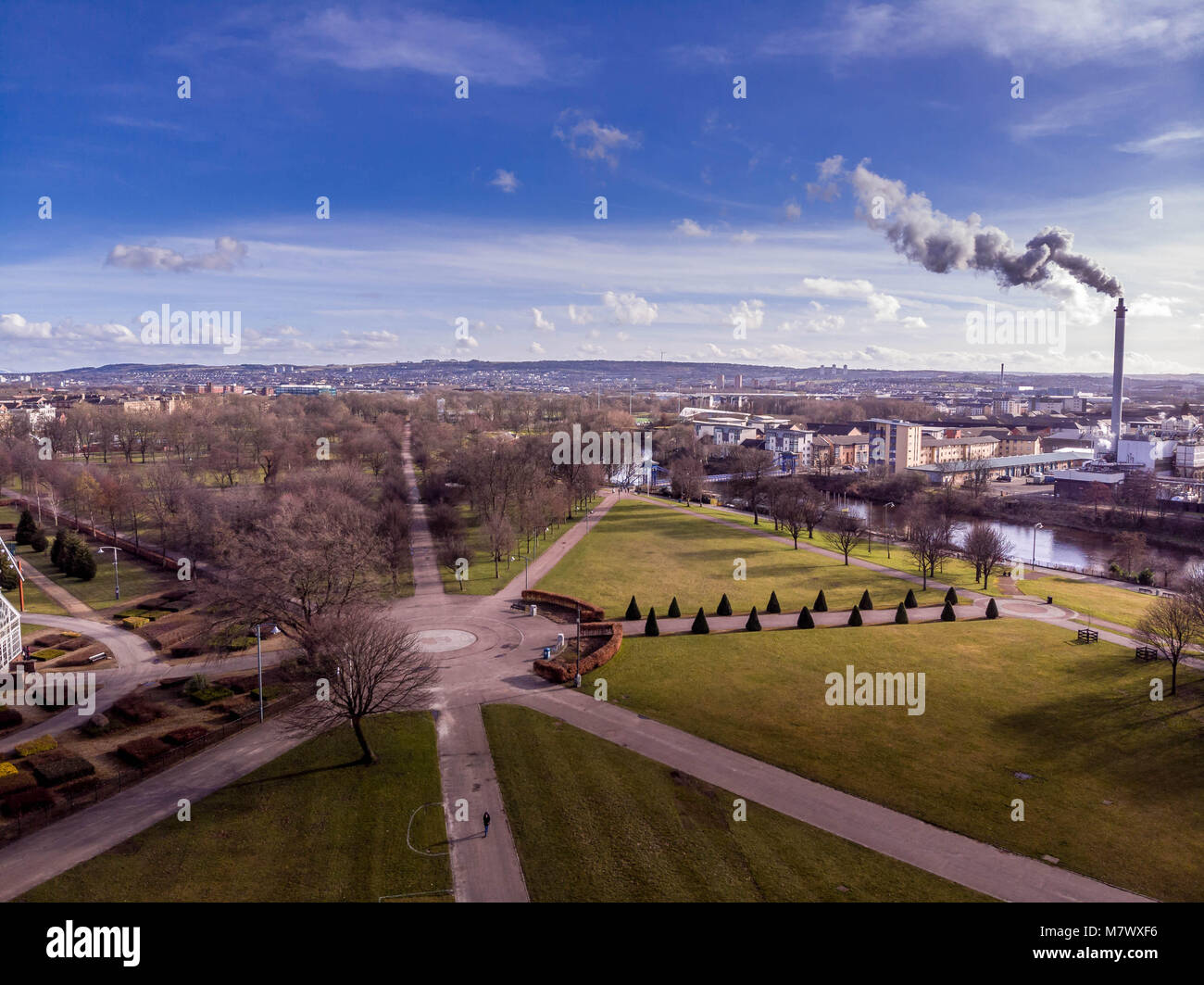 Glasgow green trees hi-res stock photography and images - Alamy