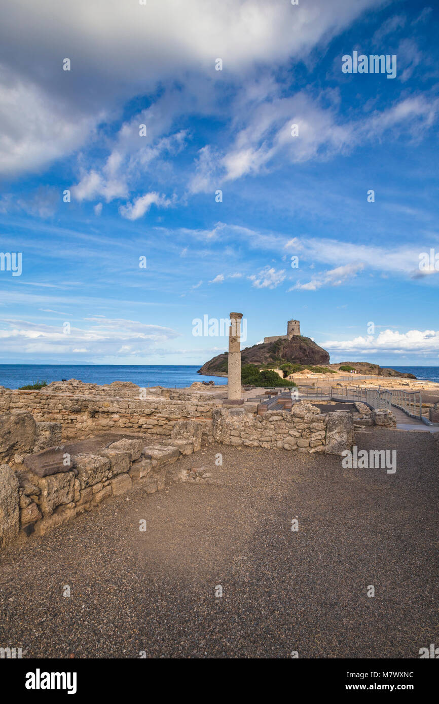 Nora roman ruins pula sardinia hi-res stock photography and images - Alamy