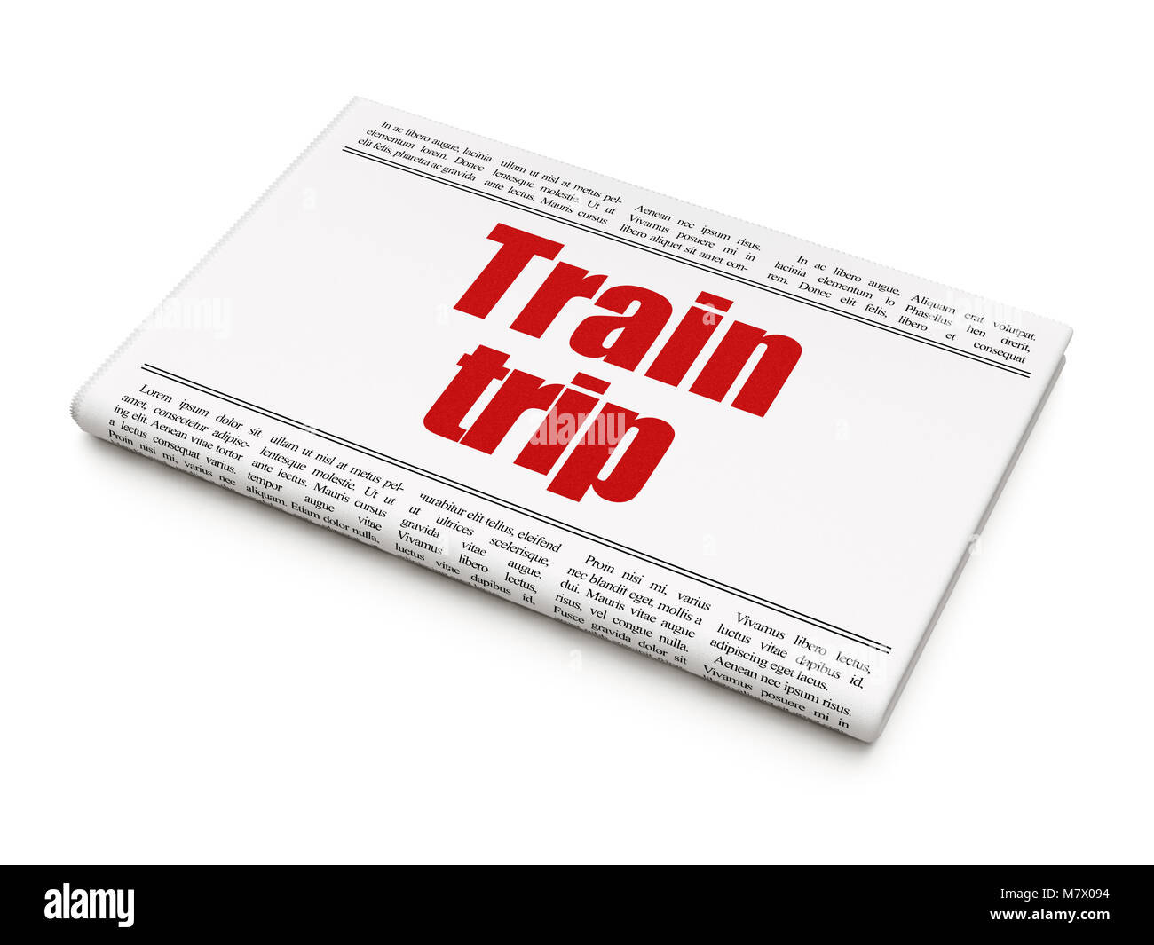 Daily train Cut Out Stock Images & Pictures - Alamy