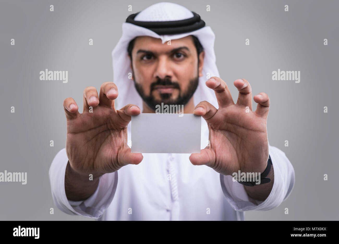 Arabic handsome man studio portraits Stock Photo - Alamy