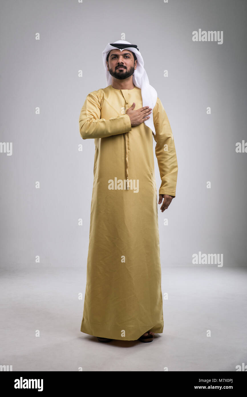 Saudi man portrait hi-res stock photography and images - Alamy