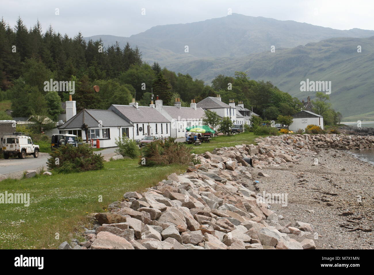 Inverie waterfront Knoydart Scotland May 2012 Stock Photo - Alamy