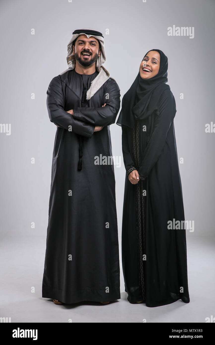 Arabic handsome man studio portraits Stock Photo - Alamy