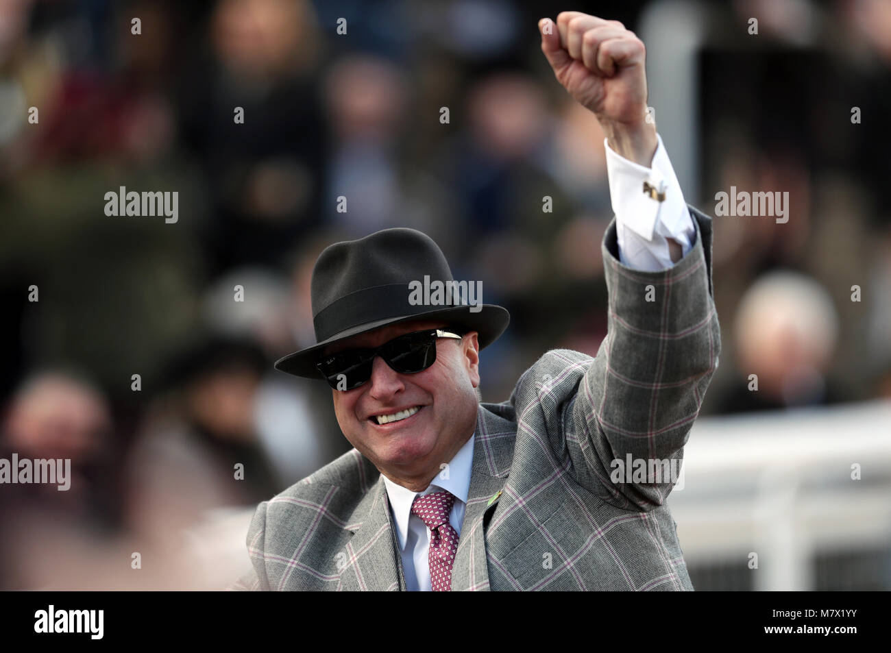 Owner Rich Ricci during Champion Day of the 2018 Cheltenham Festival at ...