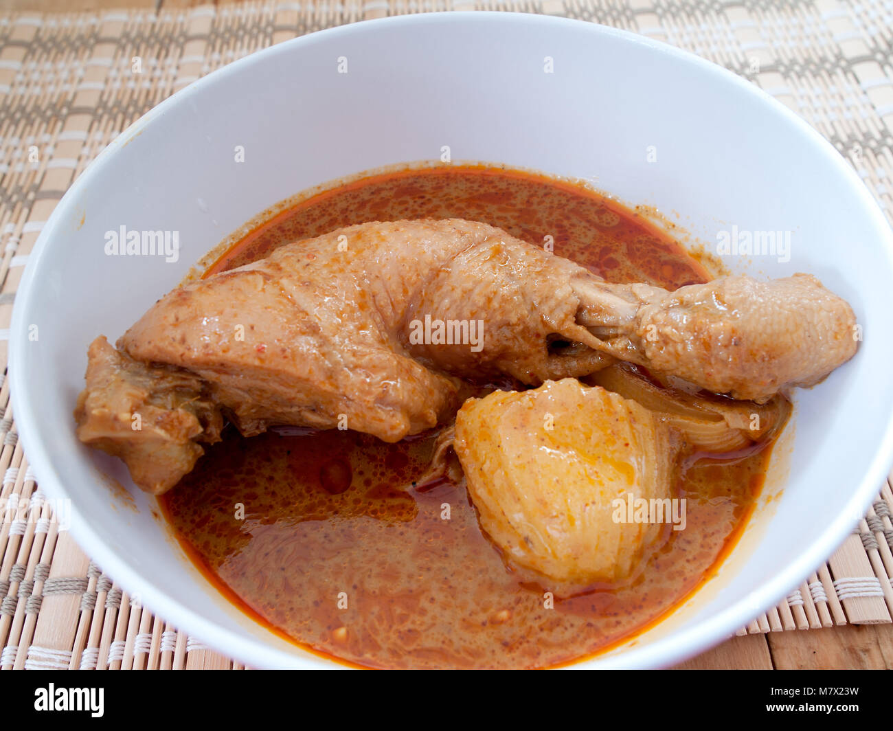 Chicken Mussaman Curry, food of Thailand, which is popular among ...