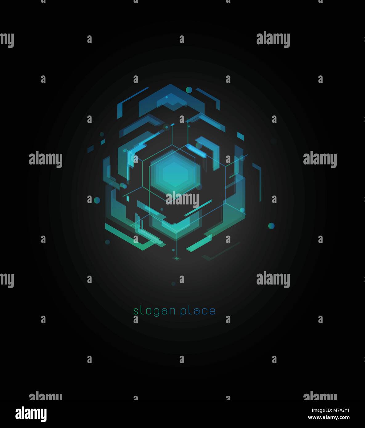 Cyber safety, cyber fraud, automated hacking, phishing system abstract ...