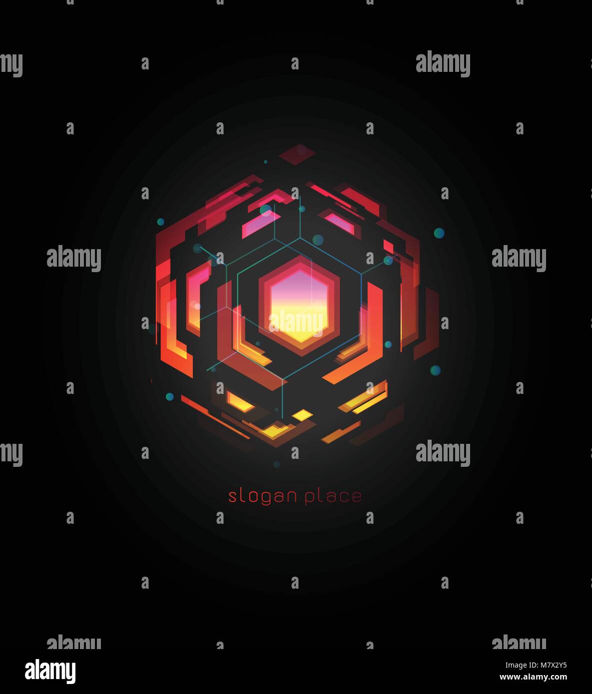 Intergalactic weapon, interplanetary killer, weapons of mass destruction, abstract colorful ...