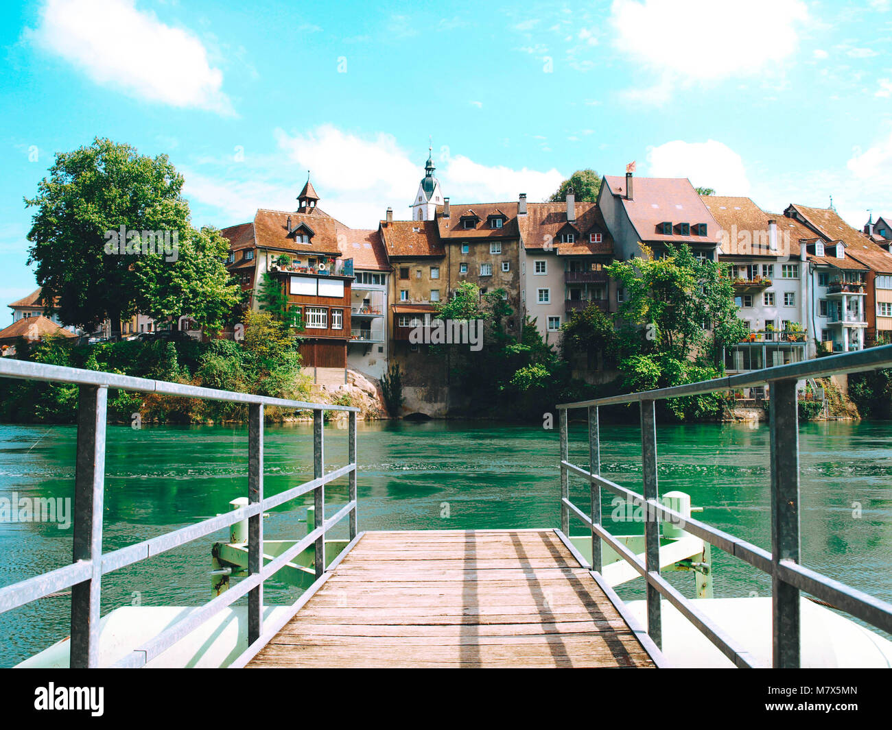 The city Laufenburg am Rhein, Germany Stock Photo - Alamy