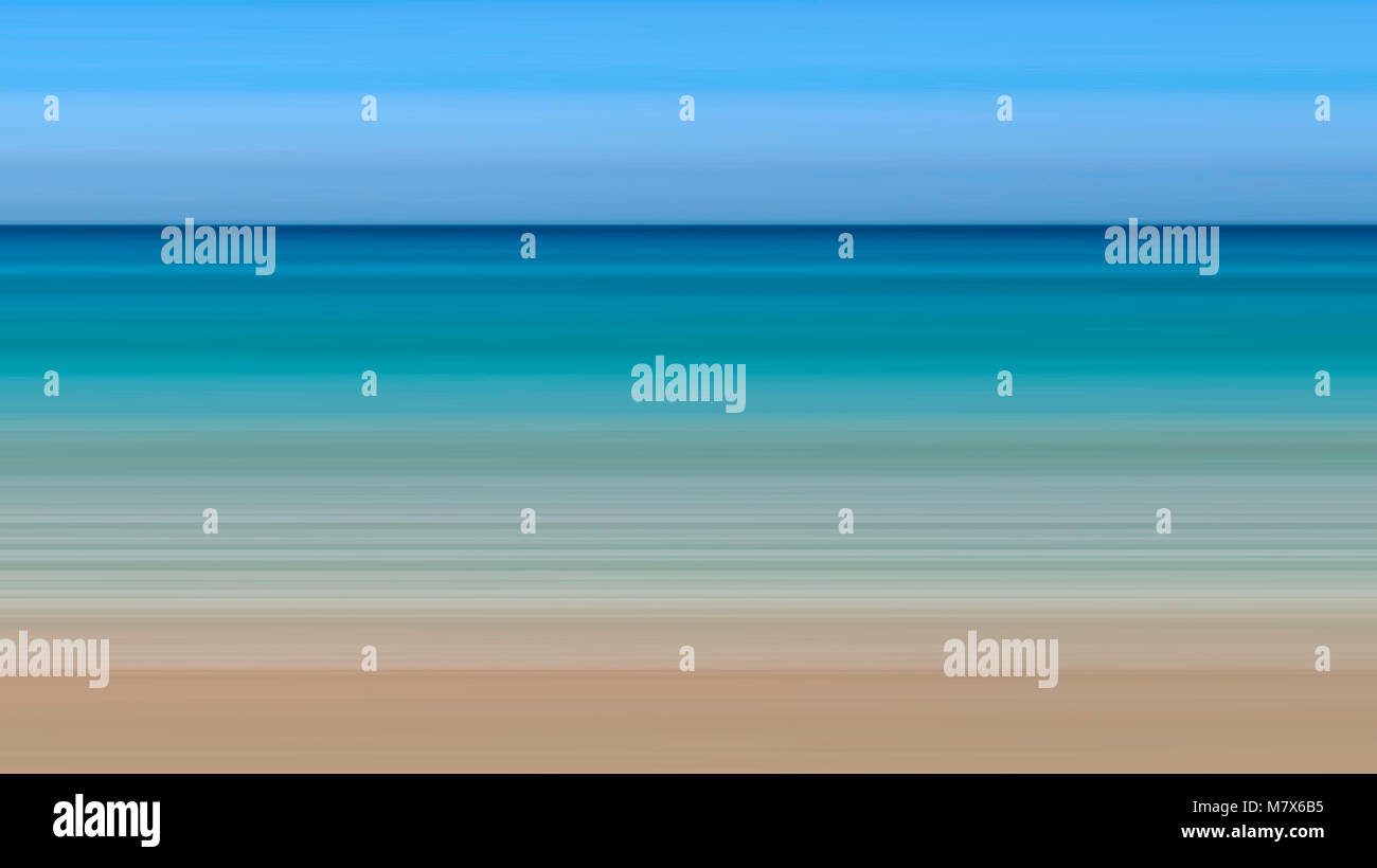 Caribbean Beach Colours - Background Stock Photo - Alamy