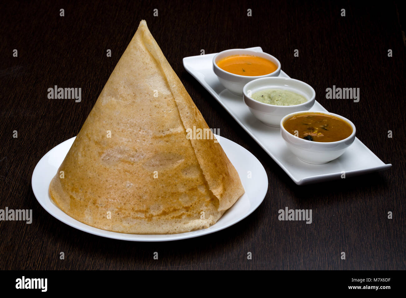 Street food indian masala dosa hi-res stock photography and images - Alamy