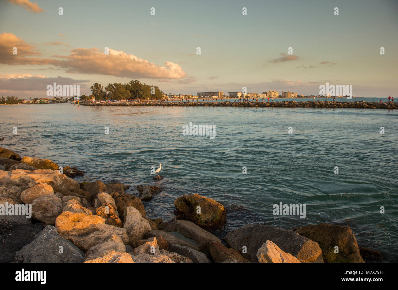 Venice Inlet and South Jetty from Gulf of Mexico to Gulf Intercoastal ...