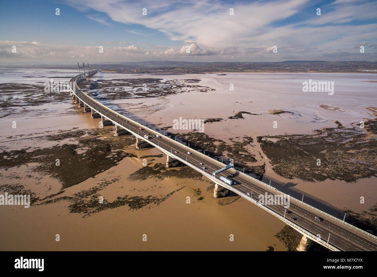 Severn bridge aerial hi-res stock photography and images - Alamy