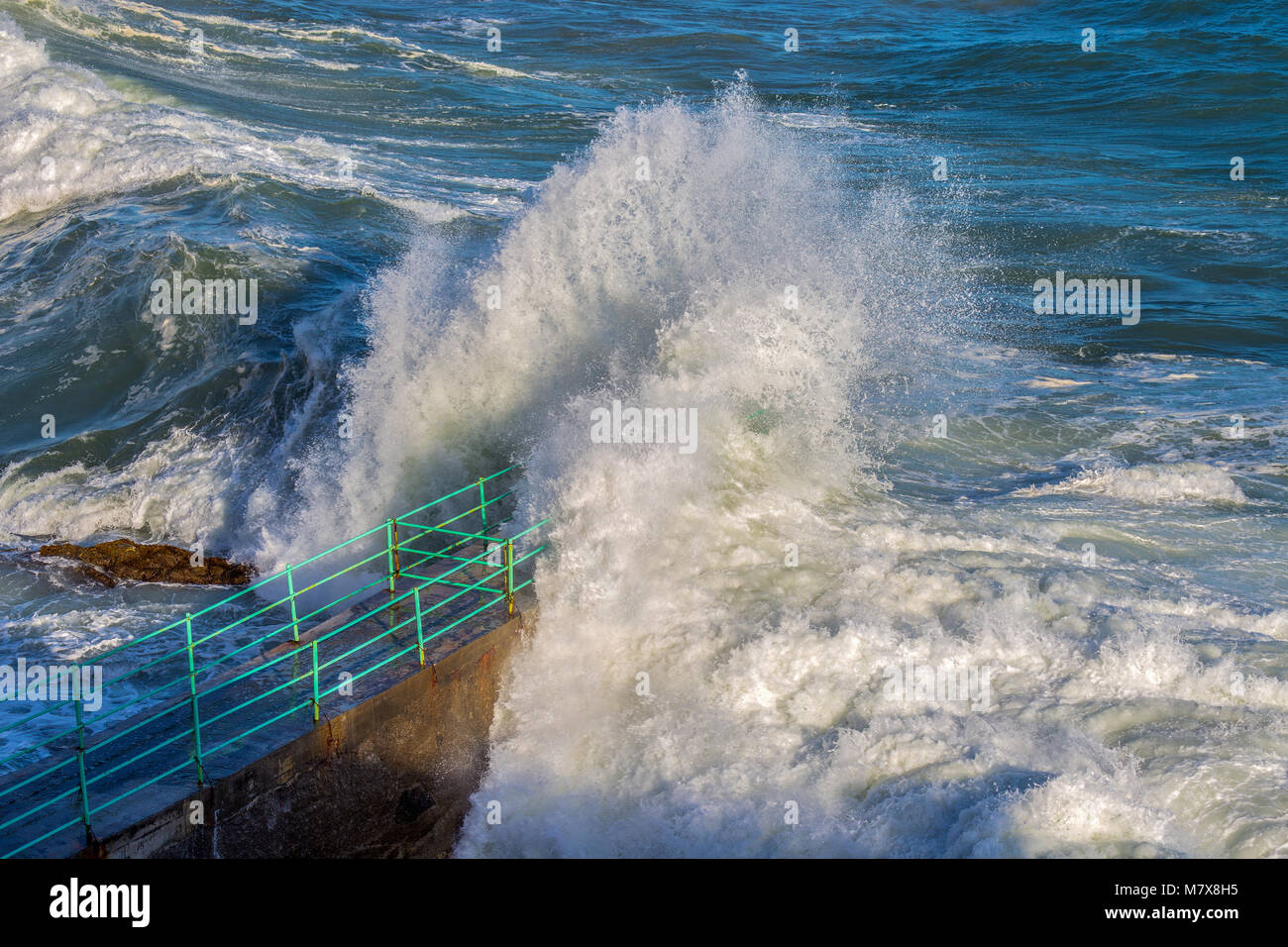 Sennen pier hi-res stock photography and images - Alamy